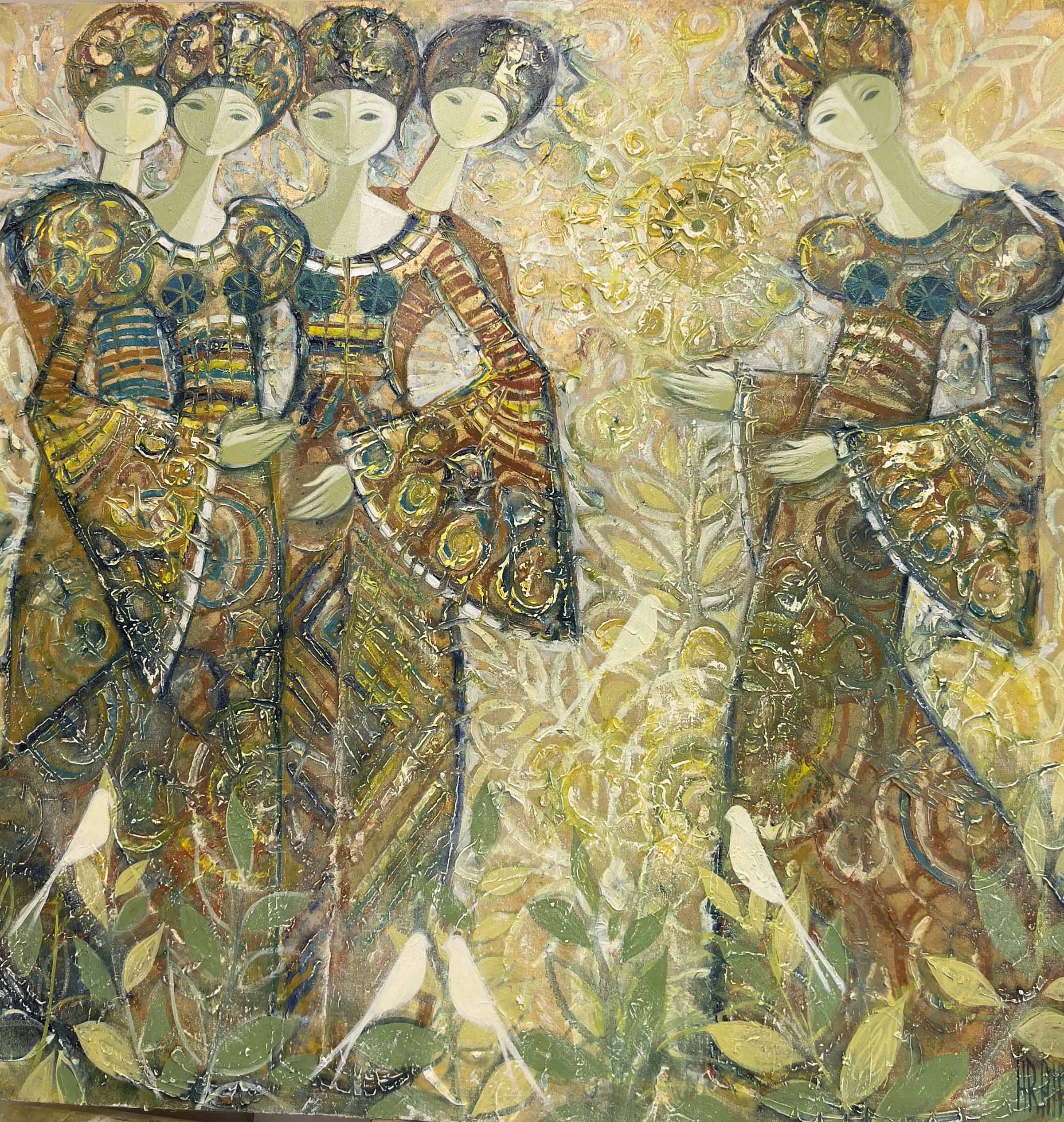 Hrair, arcived number 224 White b | Stephanies Art Gallery